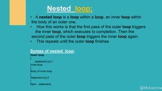 Loops In C Programming Language PPTX Programming Languages Computing