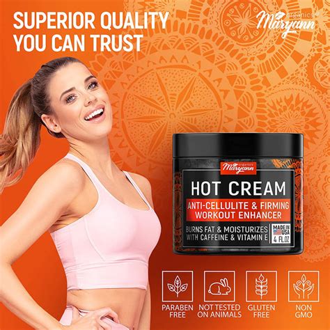 Anti Cellulite Body Sculpting Hot Cream Maryann Organics