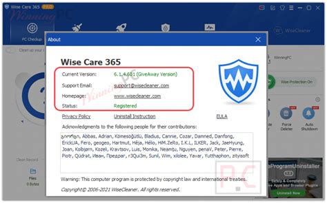 Wise Care 365 Pro License Key Free Coupon Code 60
