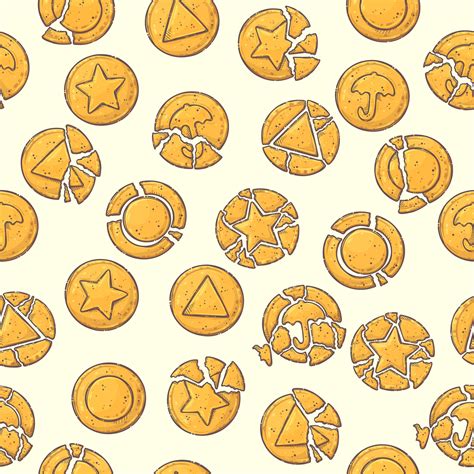 Seamless Pattern Dalgona Korean Sponge Candy Vector Sugar Honeycomb 8511134 Vector Art At Vecteezy