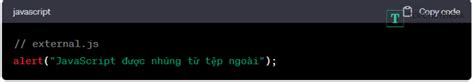 Hướng Dẫn Nhanh 3 Cách Nhúng Javascript Vào Html