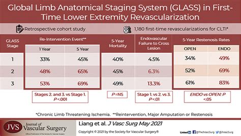 Validation Of The Global Limb Anatomic Staging System In First Time