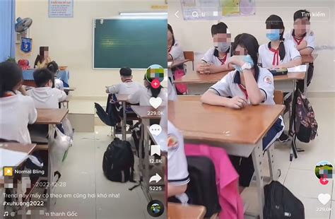 Giáo viên đăng hình ảnh học sinh lên TikTok Phản cảm trong giáo dục