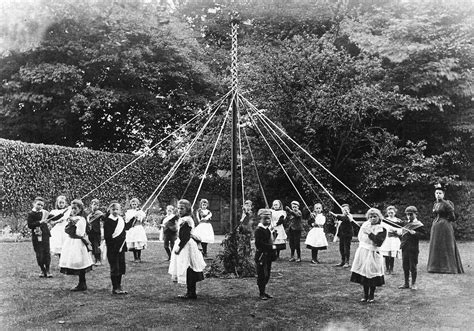 Vintage Maypole Dance
