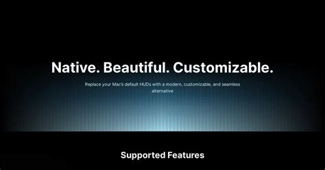 Revisual Modern Macos Hud Replacement