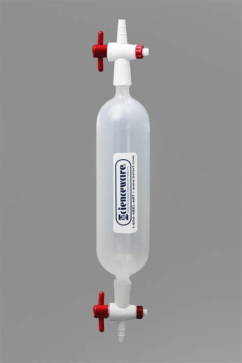 Sp Bel Art Sp Bel Art Polypropylene Gas Sampling Bulb With Stopcock Ends 250cc Sp Bel Art