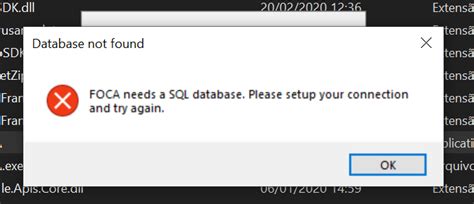 Foca Needs A Sql Database Please Setup Your Connection And Try Again · Issue 117