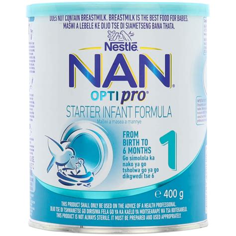 Nestlé Nan Optipro Stage 1 Starter Infant Formula 400g Milk Formula