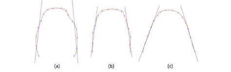 Measure Of The Angle Of The Sides Of The Palate In A Elliptical B Download Scientific