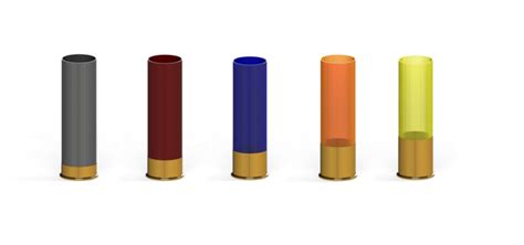 Shotshell Plastic Wads And Empty Hulls