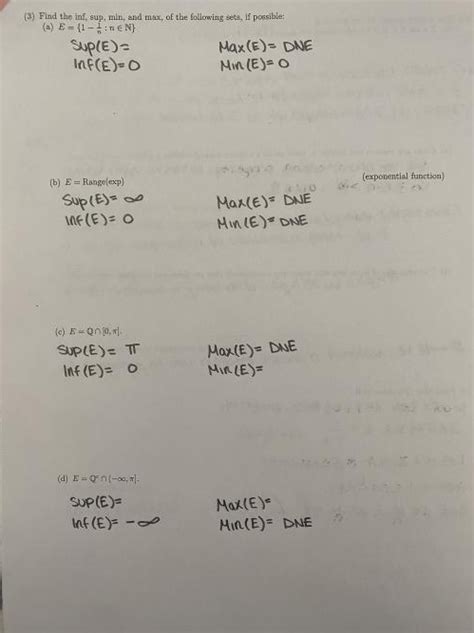 Solved This Is For A Real Analysis Course I Just Need Help