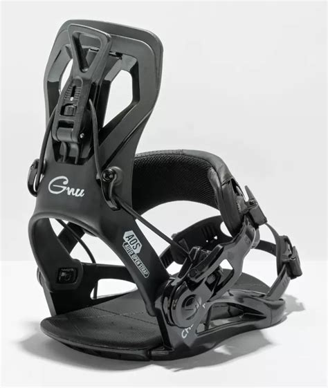 Gnu Cheeter Black Snowboard Bindings 2023
