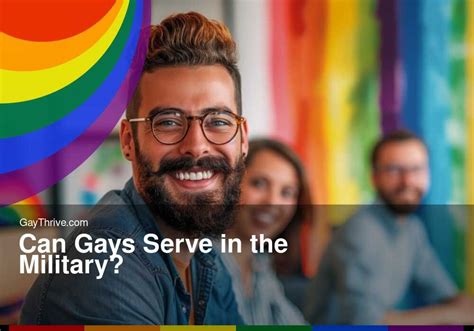 Can Gays Serve In The Military