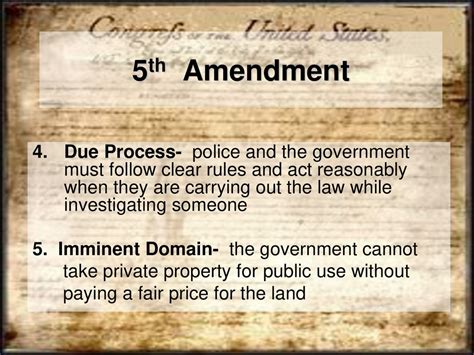 Ch 10 Notes The Bill Of Rights Ppt Download