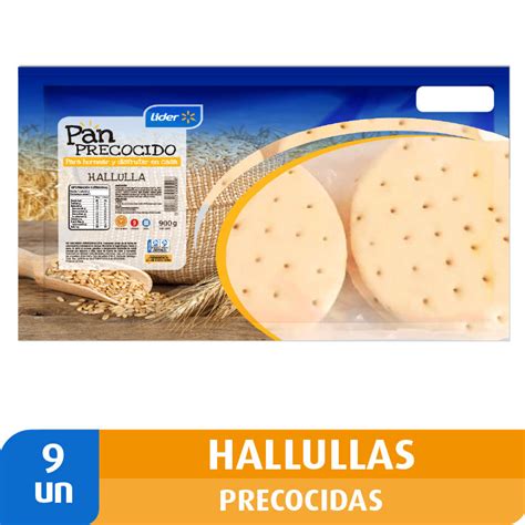 Pan Precocido Hallulla Atm 900 G Lider Supermercado Superbodega Acuenta Super Bodega