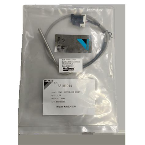 Daikin E8122014 Temp Sensor L Shape Pn Eezee