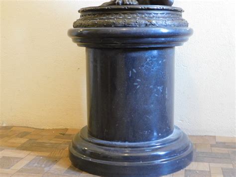 SecesnÍ 164 Cm BronzovÁ Socha Na Mramor Soklu