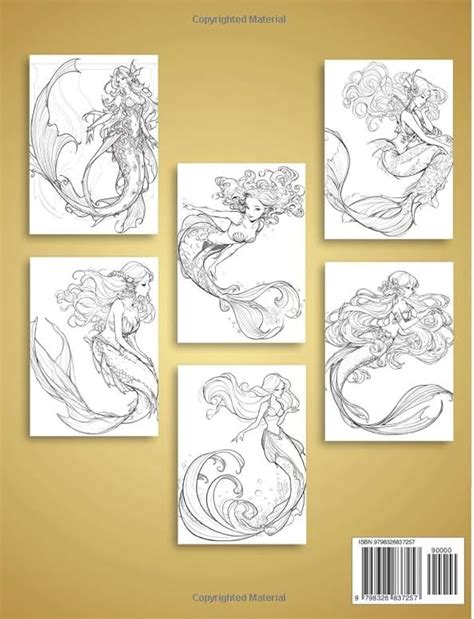 Art Nouveau Mermaid Tattoos