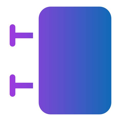 Rectangle Generic Flat Gradient Icon