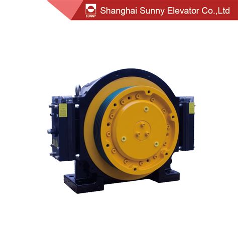 Kg Gearless Elevator Motor For Passenger Elevator Traction Machine And Motor
