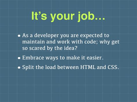 Architecting Scalable Css Speaker Deck