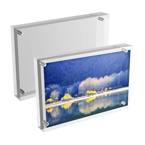 Small Acrylic Magnetic Photo Frames At Brodie Bolden Blog
