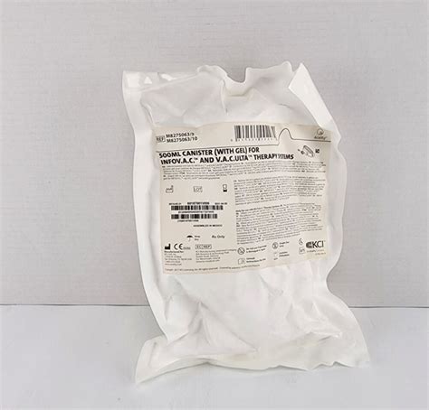 New Kci M8275093 1000ml Canister With Gel For Infovac And Vac
