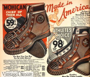 1930s Mens Shoe Styles Art Deco Era Footwear