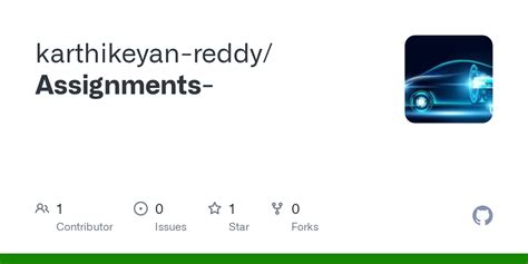 Github Karthikeyan Reddyassignments