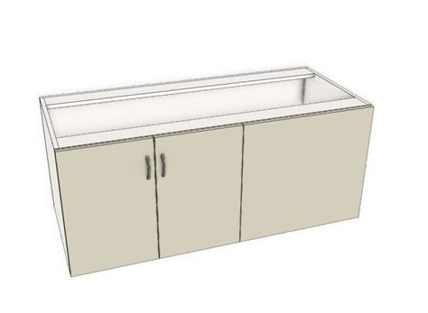 Base Blind Corner Panel Right 2 Door Kitchens Orange