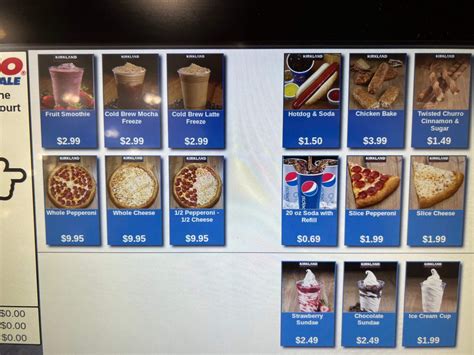 Updated Costco Food Court Menu Price W Increases For 2023