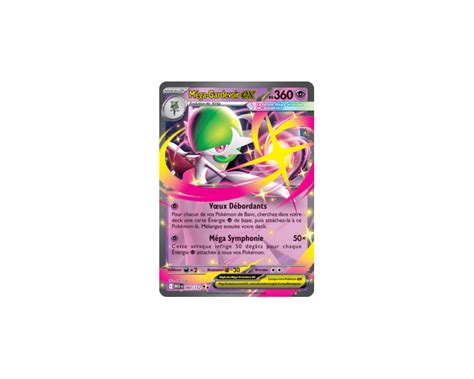Méga Gardevoir Ex Pv 360 60132 Carte Double Rare Méga Évolution