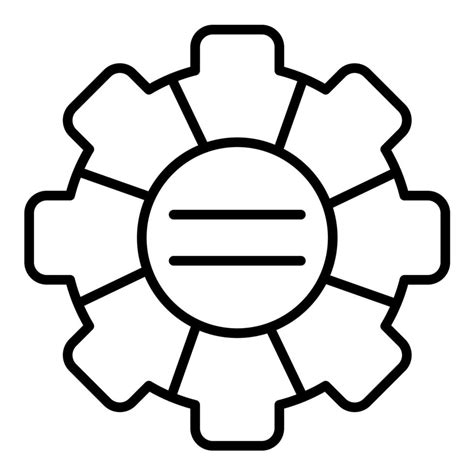 Segmented Process Line Icon 14727412 Vector Art At Vecteezy