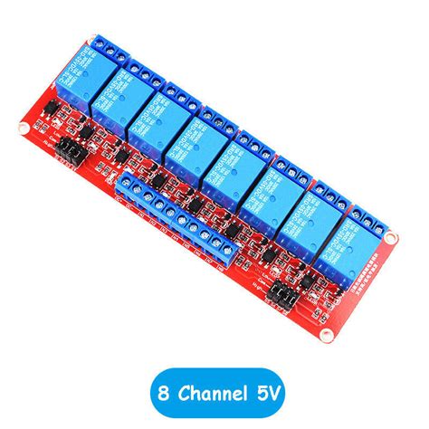 Red Relay Board Module With Highlow Level Trigger Optocoupler