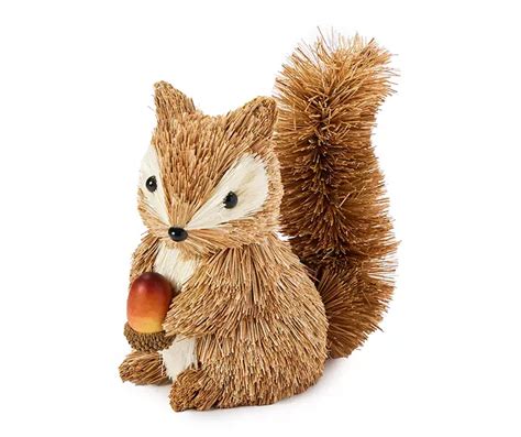 Squirrel And Acorn Sisal Tabletop Decor Big Lots