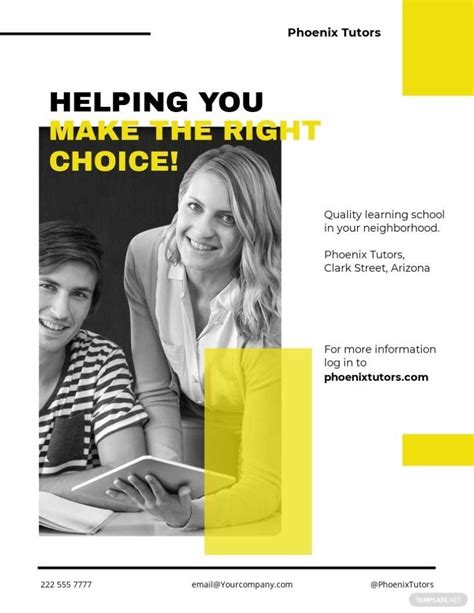 Tutoring Flyer Template Free Midi