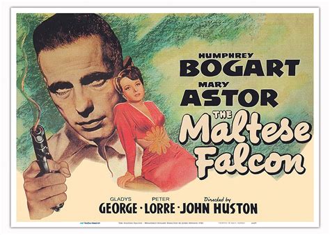 The Maltese Falcon Starring Humphrey Bogart Directed By John Huston