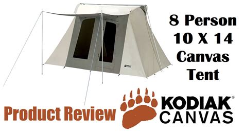 Kodiak Flex Bow 8 Person 10 X 14 Canvas Tent Unboxing Setup Tips And