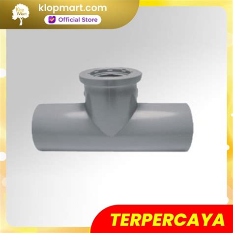 Jual Rucika Faucet Tee With Metal Insert Aw 1 2