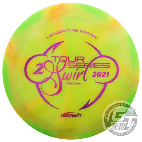 Discraft Limited Edition 2021 Ledgestone Open Tour Series Z Swirl Crank