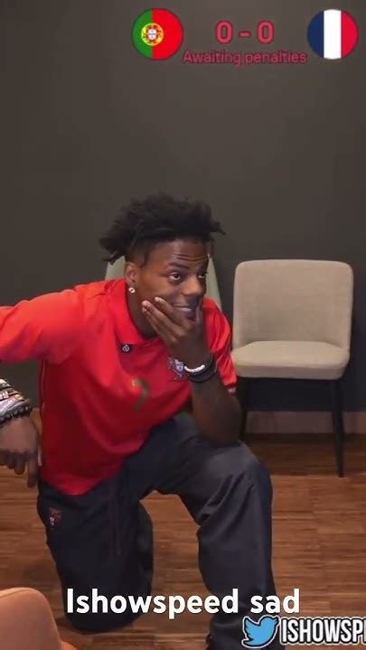 Ishowspeed Praying For Portugal Ishowspeed Eurofinal Ronaldo Youtube