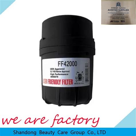 Ff4200 Truck Diesel Fuel Filter For Fleetguard Fuel Filter And Diesel Engine Fuel Filter