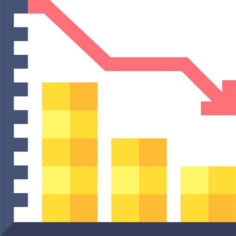 Bar Chart Basic Straight Flat Icon
