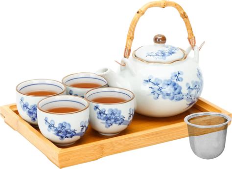 Traditional Japanese Tea Set Ceramic Tea Set With Teapot