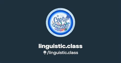 Linguistic Class Instagram Tiktok Linktree
