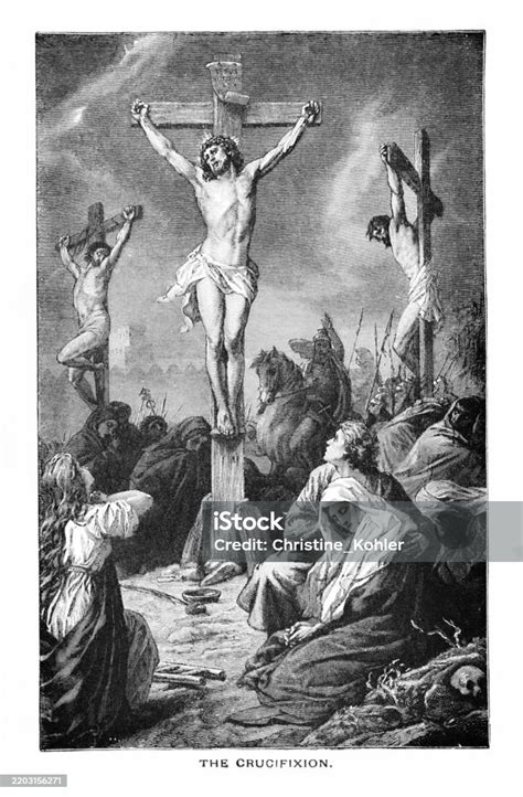 Jesus Christ Crucified Between Two Thieves Bible Theology Christianity