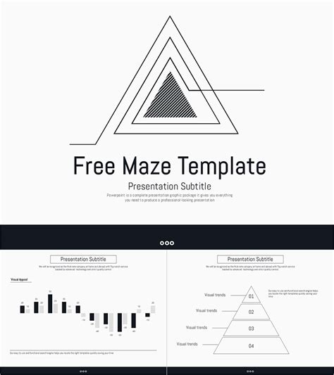 Sleek Free Maze Template Goodpello