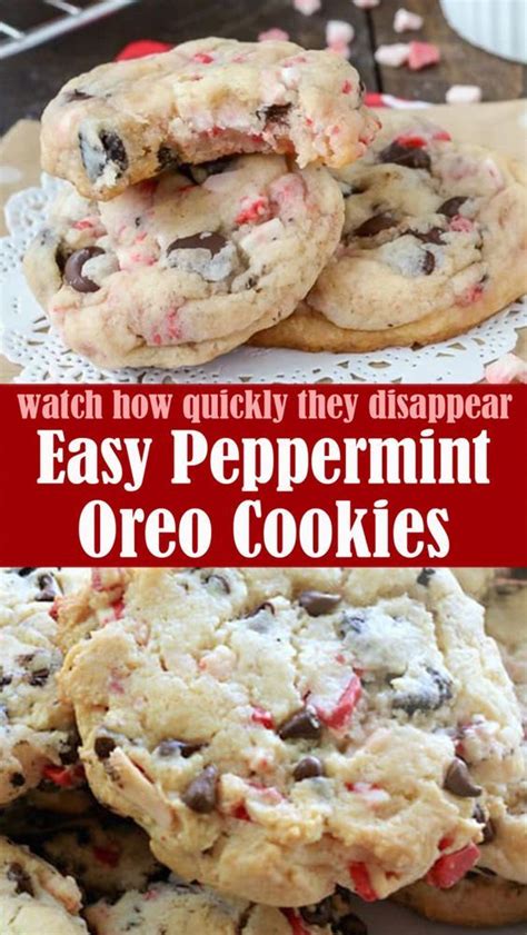 Easy Peppermint Oreo Cookies Recipe Peppermint Oreo Cookies Recipe