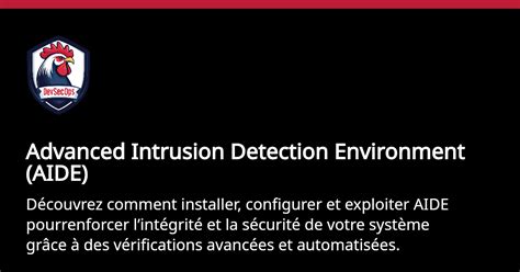 Advanced Intrusion Detection Environment Aide Devsecops