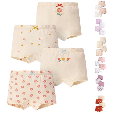 Caixia Girls Cotton Underwear Girls Underwear Soft Breathable Everyday